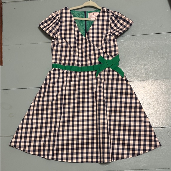 Classic Prep | Dresses | Classic Prep Navy And White Checkered Dress ...